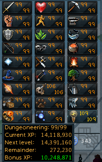 Selling Maxed RS3 Main for 07/RS3 GP | Sell & Trade Game Items | OSRS ...