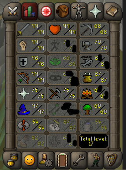 ⭐⭐Main Account![⚔️122 CMB 1700+TTL] [Tanzanite helm, Bandos pet, more+ ...