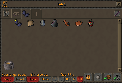 MITHRIL GLOVES, BEAR HEAD, AVA'S ACCUMALATOR STARTER ACCOUNT! [HAND ...