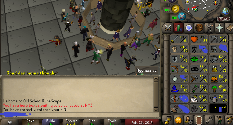 75 defense 93 range tank with rigour | Sell & Trade Game Items | OSRS ...