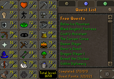 [MOD] Quest Point Capes | Med/Main Starters | Low Combat | SAFE | Sell ...