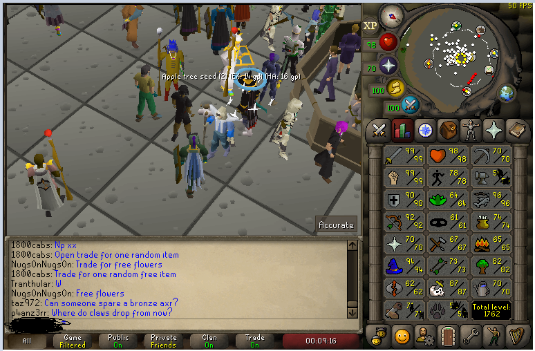 Near Maxed Osrs main 178 Qp Bgloves | Sell & Trade Game Items | OSRS ...