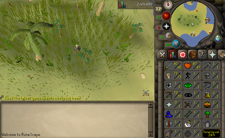 OSRS PURE 40 ATT / 73 STR / 70 RANGED / 1 PRAY | Sell & Trade Game ...