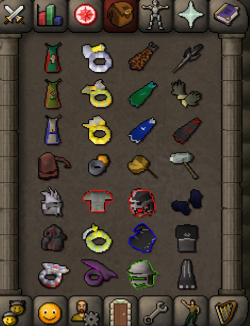 MAXED Med Inferno w/Zuk Pet! Maxed House Rigour/Augury Avernic All ...