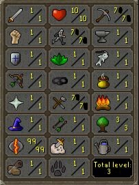 99 RC HCIM Level 3 skiller | Zeah Blood ready | Full GOTR outfit | Sell ...