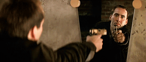 Nicolas Cage Face Off Gif
