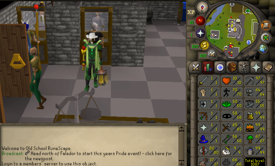 Selling skiller 3x99 +pet 1087 total. | Sell & Trade Game Items | OSRS ...