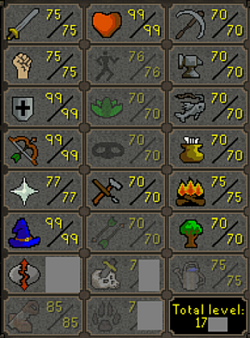 Maxed 99 Def Range Tank ️1750+ Total ️99 Magic ️99 Ranged ️ MM2 l SOTE ...