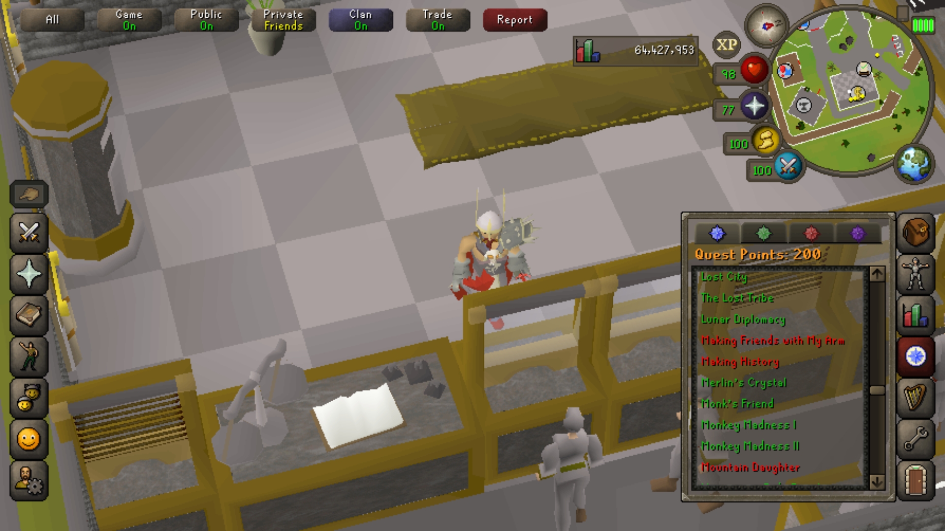 Conpletely Maxed 60 Attack Piety Pure AUGURY + RIGOUR | Sell & Trade ...