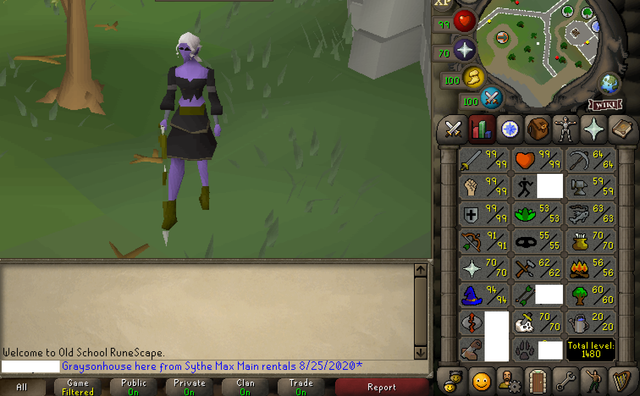 OSRS max main rental 2m / hr. No deposit required | Sell & Trade Game ...