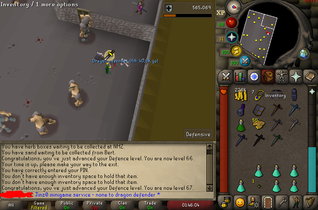 [300$ Donor] WT | Temporos | Barbarian assault | Mage Arena | Defenders ...