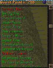 Vouched / 218 QP / barrows gloves / elite void / DS2 / all melees 99 ...