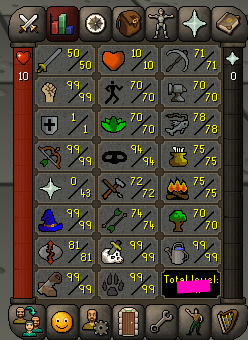 10HP - 99 Slayer, 99 Range, 99 Strength, 99 Mage - GHOSTLY | Sell ...