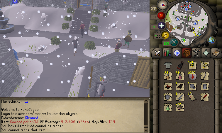 Starter Zerker (torso+100% quested def) | Sell & Trade Game Items ...