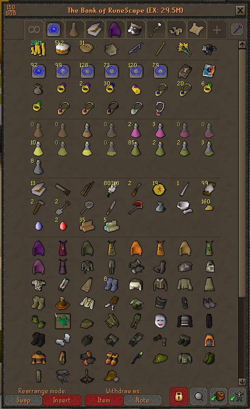 200M Theving - 6x99 - 291m Total XP & 1630 Total Level | Sell & Trade ...