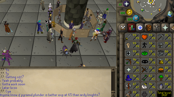 max main [name login, all untradeables,red slayer helm, total 1937 ...